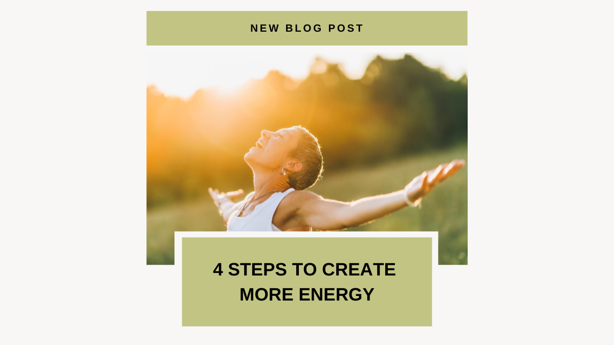 4 Steps To Create More Energy- Elite Chiropractic